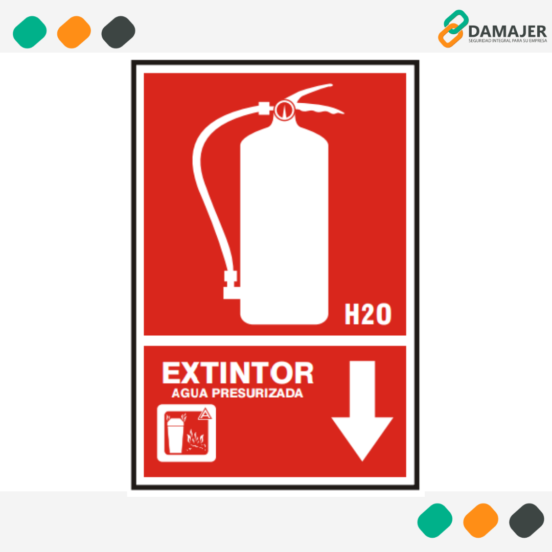 Extintor H2O - Damajer