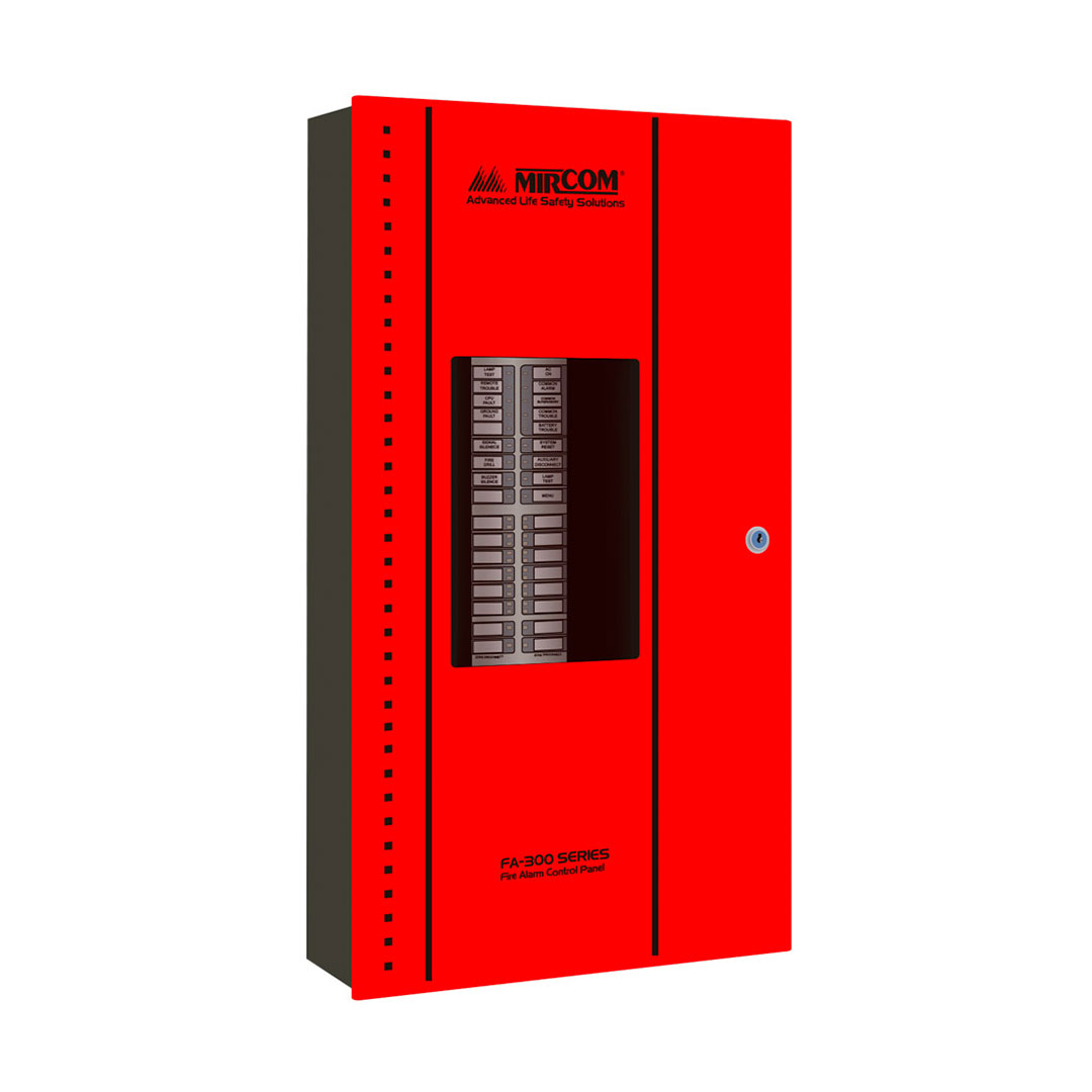 Panel Contra Incendio Convencional Mircom FA-301-12LDR | Damajer