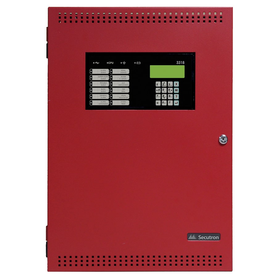 Panel de Alarma Direccionable Secutron Modelo: MRI-400-R | Damajer